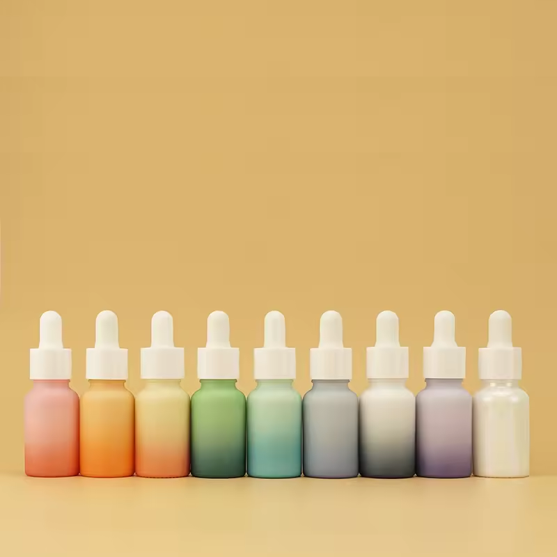 30ml opal glass dropper bottle and 50ml glass bottle skincare packaging - Karriv Packaging